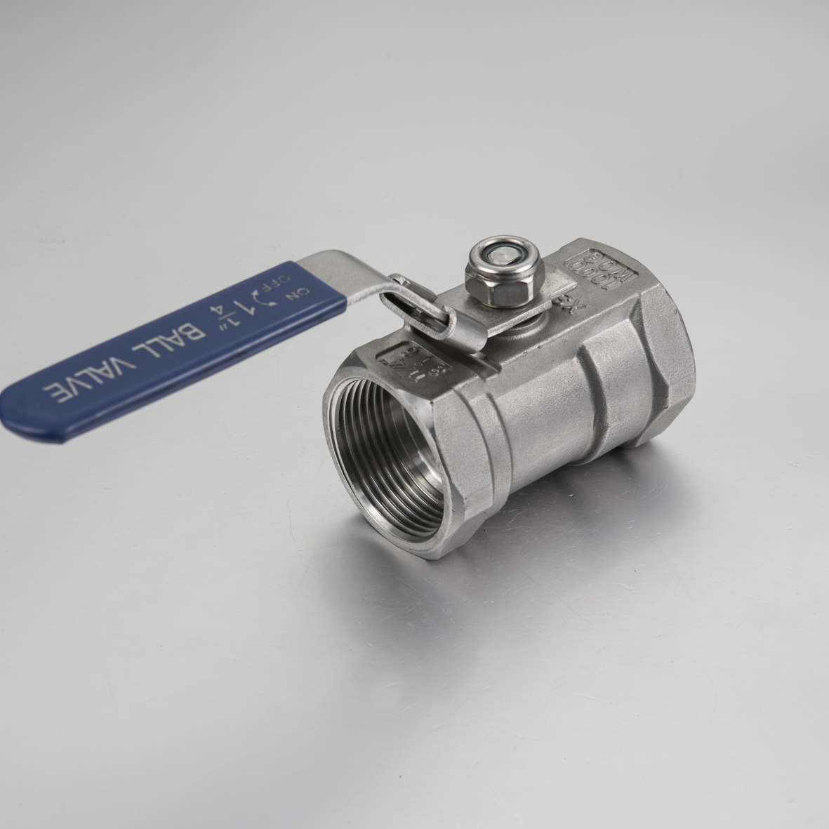 1PC Stainless Steel 304/316 Ball Valve - Buy 1PC Ball Valve, Ball valve ...